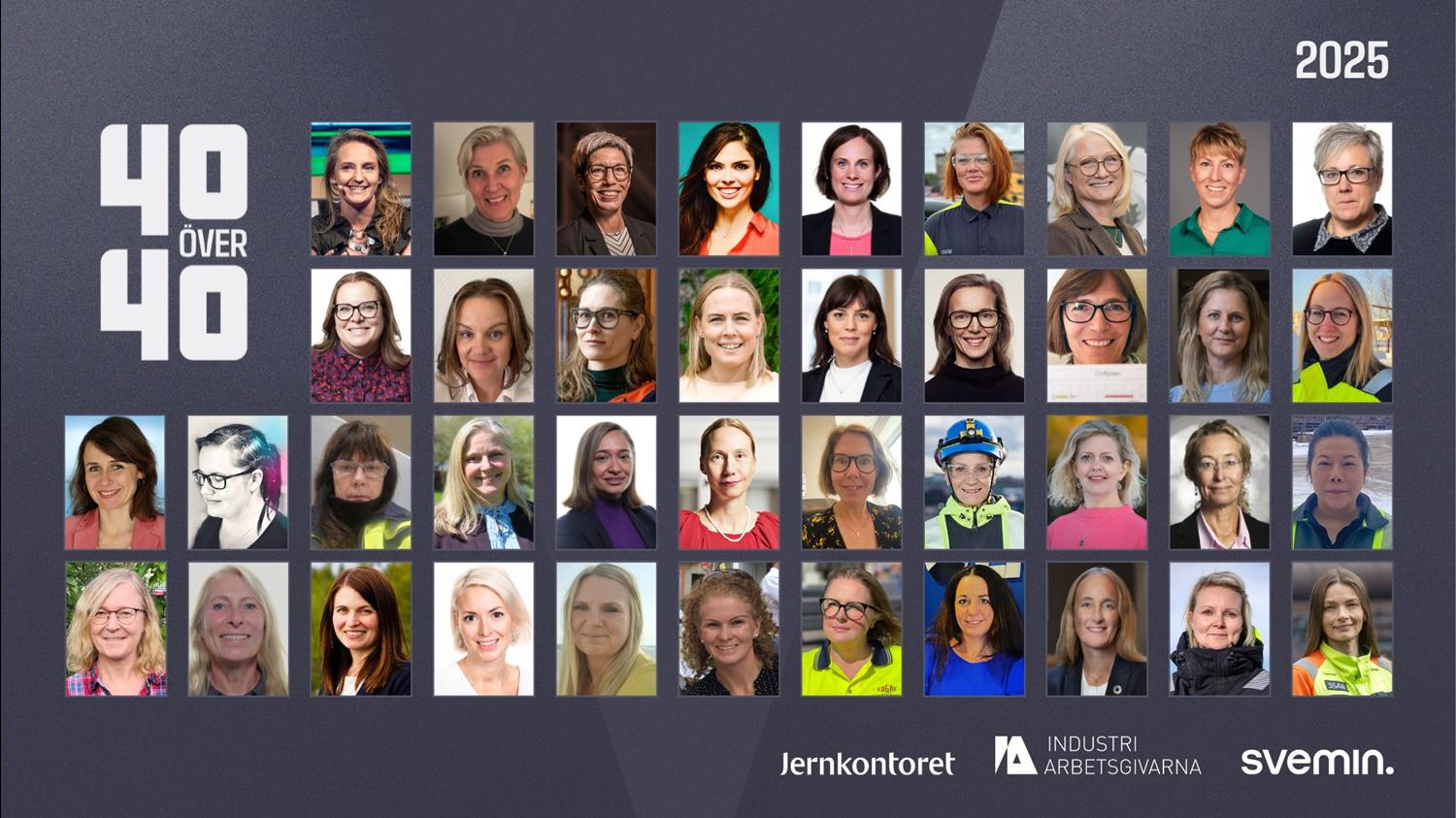 Twelve northern women on the 40 list