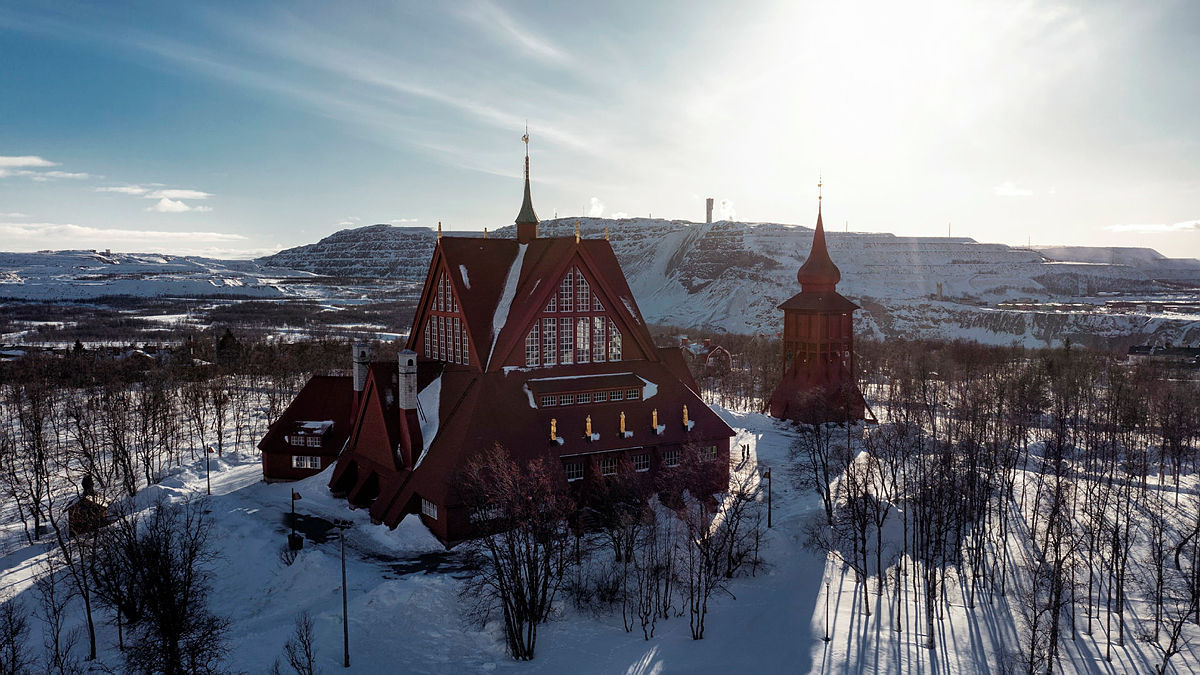 Veidekke designs the relocation of Kiruna's church